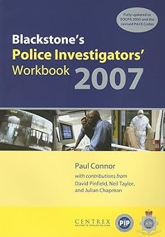 Blackstone's Police Investigators' Workbook 2007 - Walmart.com