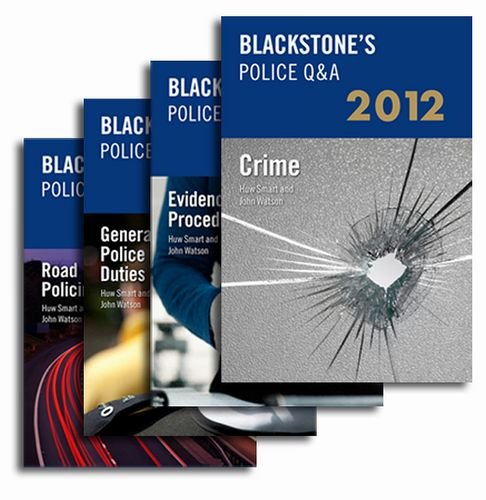 Blackstone's Police Q&A: Four Volume Pack 2012 Smart, Huw and Watson, John - Walmart.com