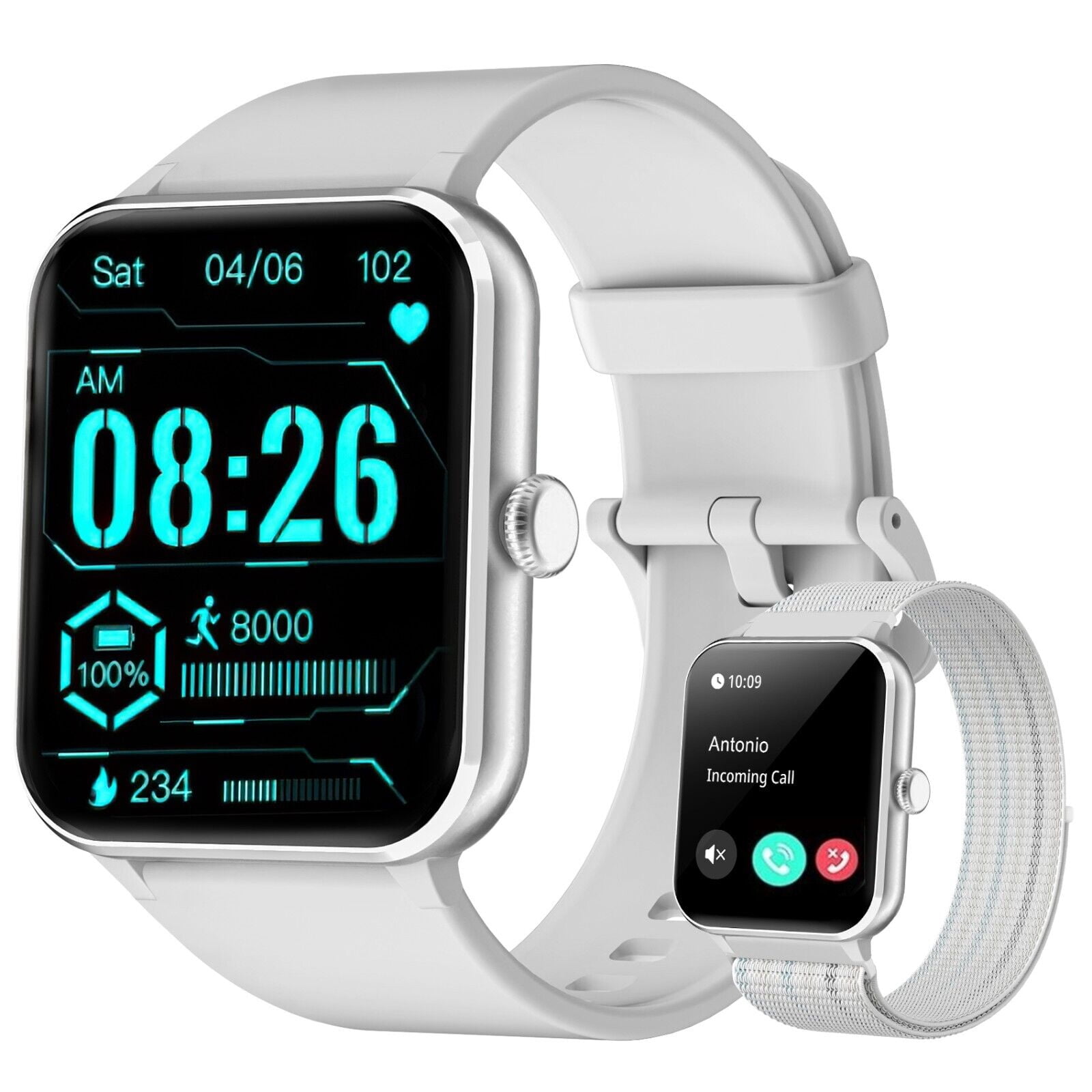 Blackview 2025 Smart Watch, 1.85" HD Smartwatch for Men Women (Answer ...