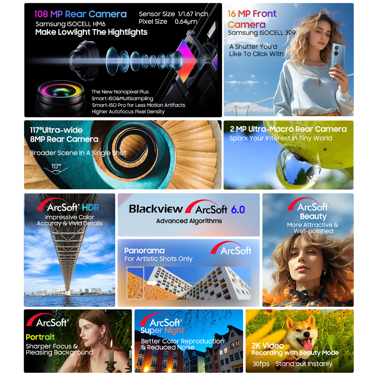 Blackview Intelligent A200 Pro desbloqueado, G99, 12GB, 256GB, Android ...