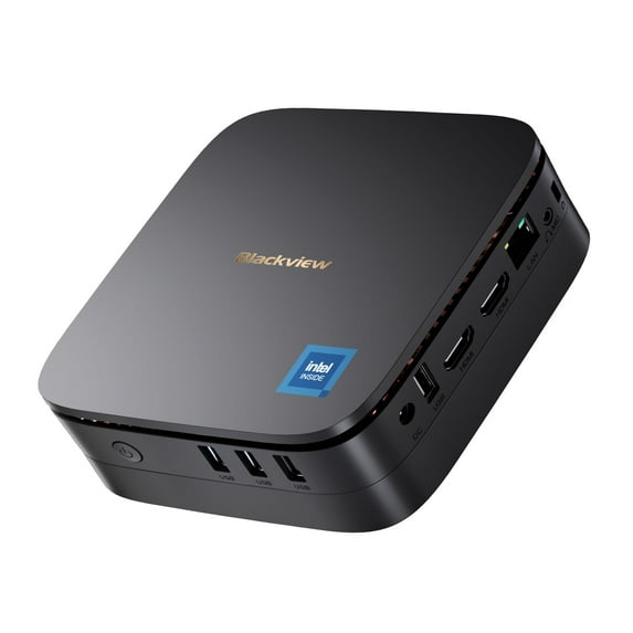 Blackview Mini PC MP60 Intel N5095, Desktop Mini Computer Win11, 8GB ...