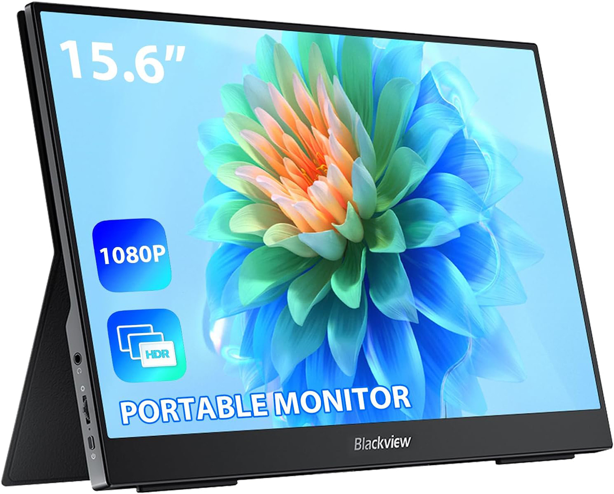 Arzopa Portable Monitor,15.6"1080P HDR Laptop Monitor USBC HDMI ...