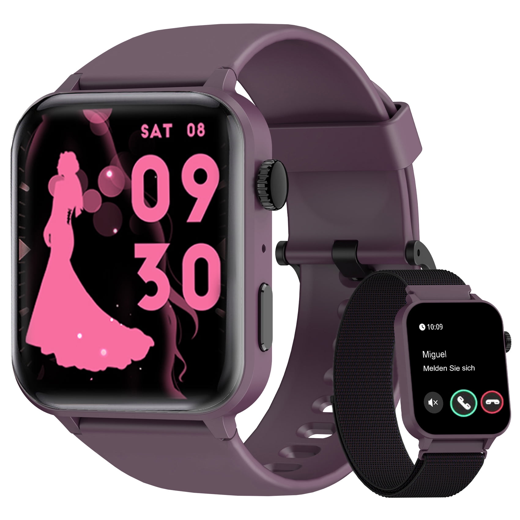 "Blackview Smartwatch, Android & iPhone Compatible, IP68, Bluetooth ...