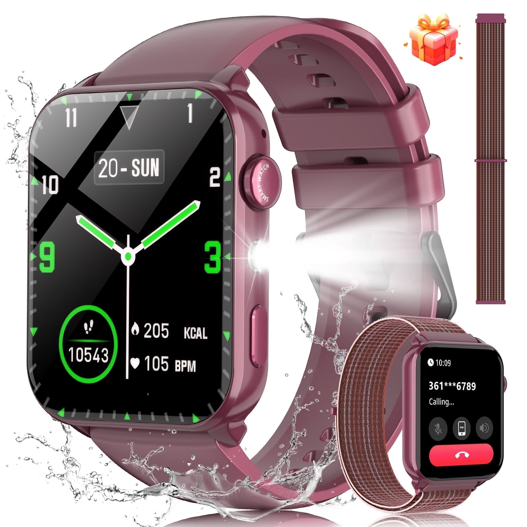 Blackview 1.91" Smartwatch for Men Women's,100+ Sports Modes/Bluetooth ...