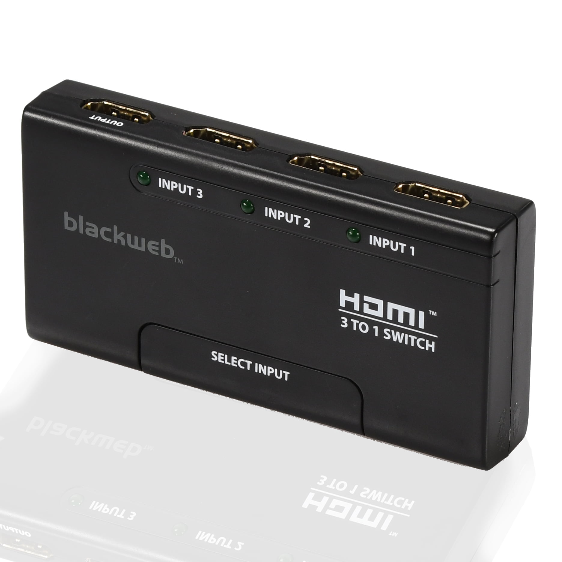 Blackweb 3-Device Hdmi Switch With Remote Control - Walmart.com