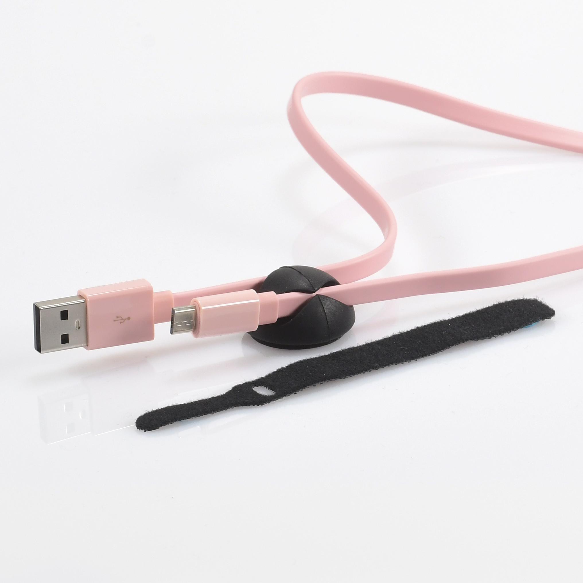 Blackweb BWA17WI009 6' Micro-USB to Micro-USB Cable with Adjustable ...