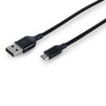 Blackweb 6 ft. Sync & Charge Cable with Micro USB Connector, Black ...