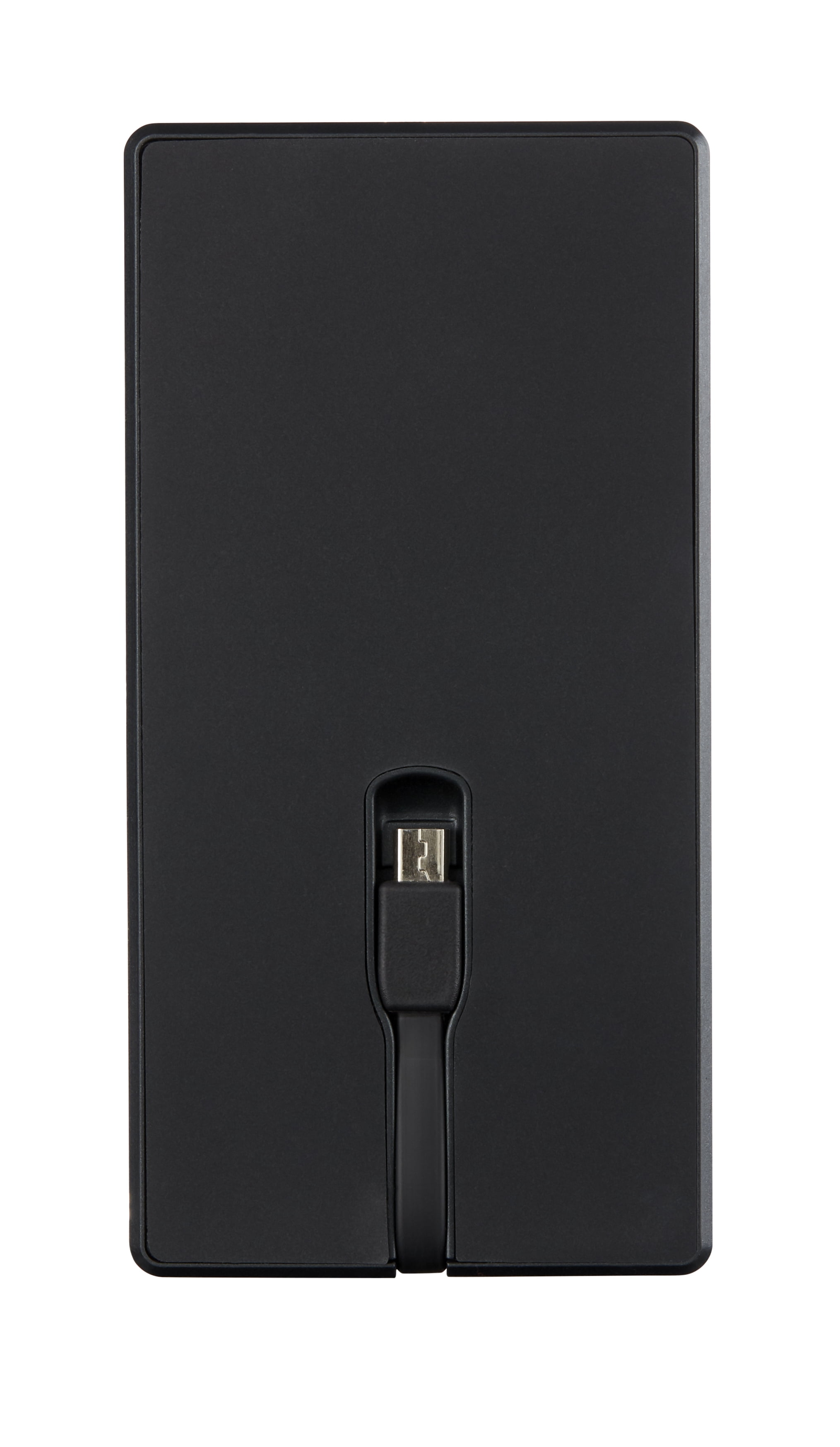 Blackweb Slim All-in-One Portable Battery, Black - Walmart.com