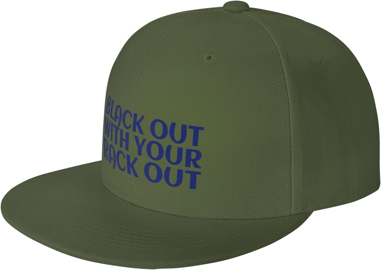 Blackwith Your RackHat Baseball Cap Workout Hats with Adjustable Strap ...