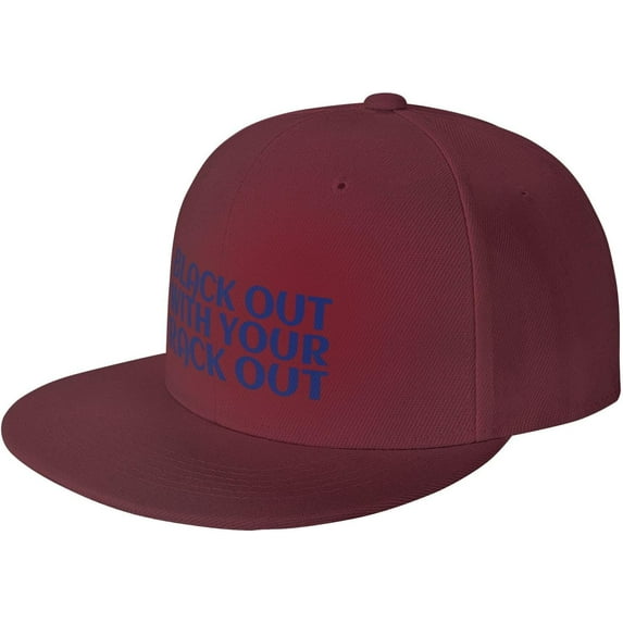 Blackwith Your RackHat Baseball Cap Workout Hats with Adjustable Strap ...