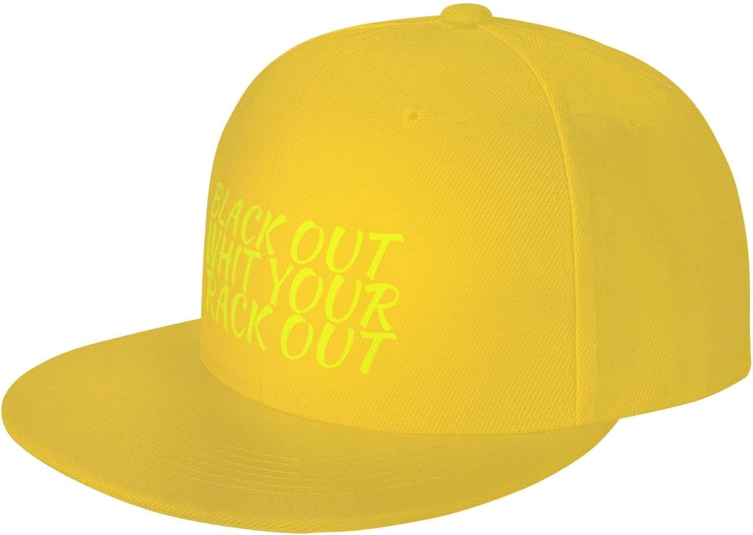 Blackwith Your RackHat Baseball Cap Workout Hats with Adjustable Strap ...