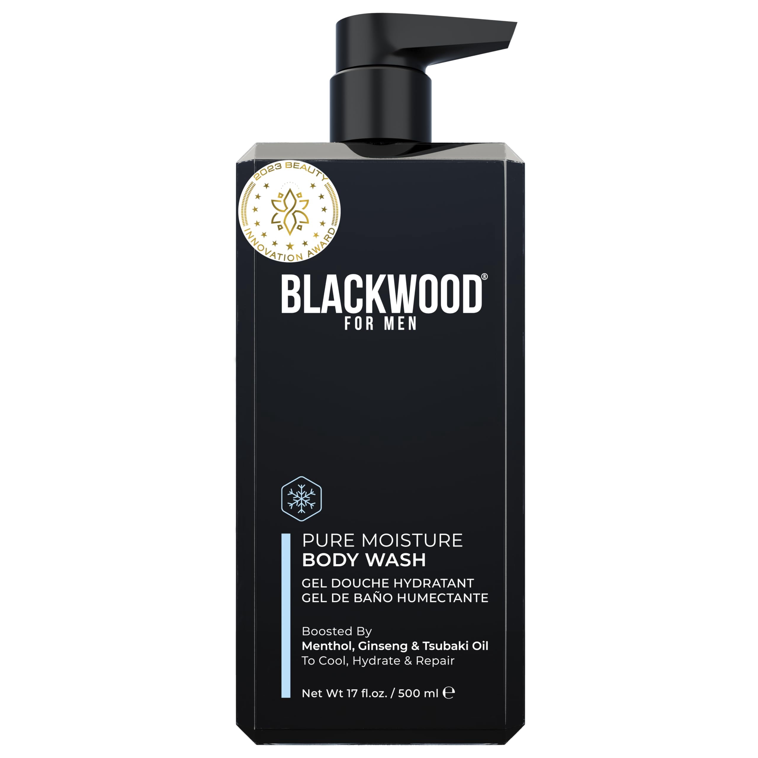 Blackwood For Men Pure VTF5 Moisture Body Wash - Infused with Ginseng ...