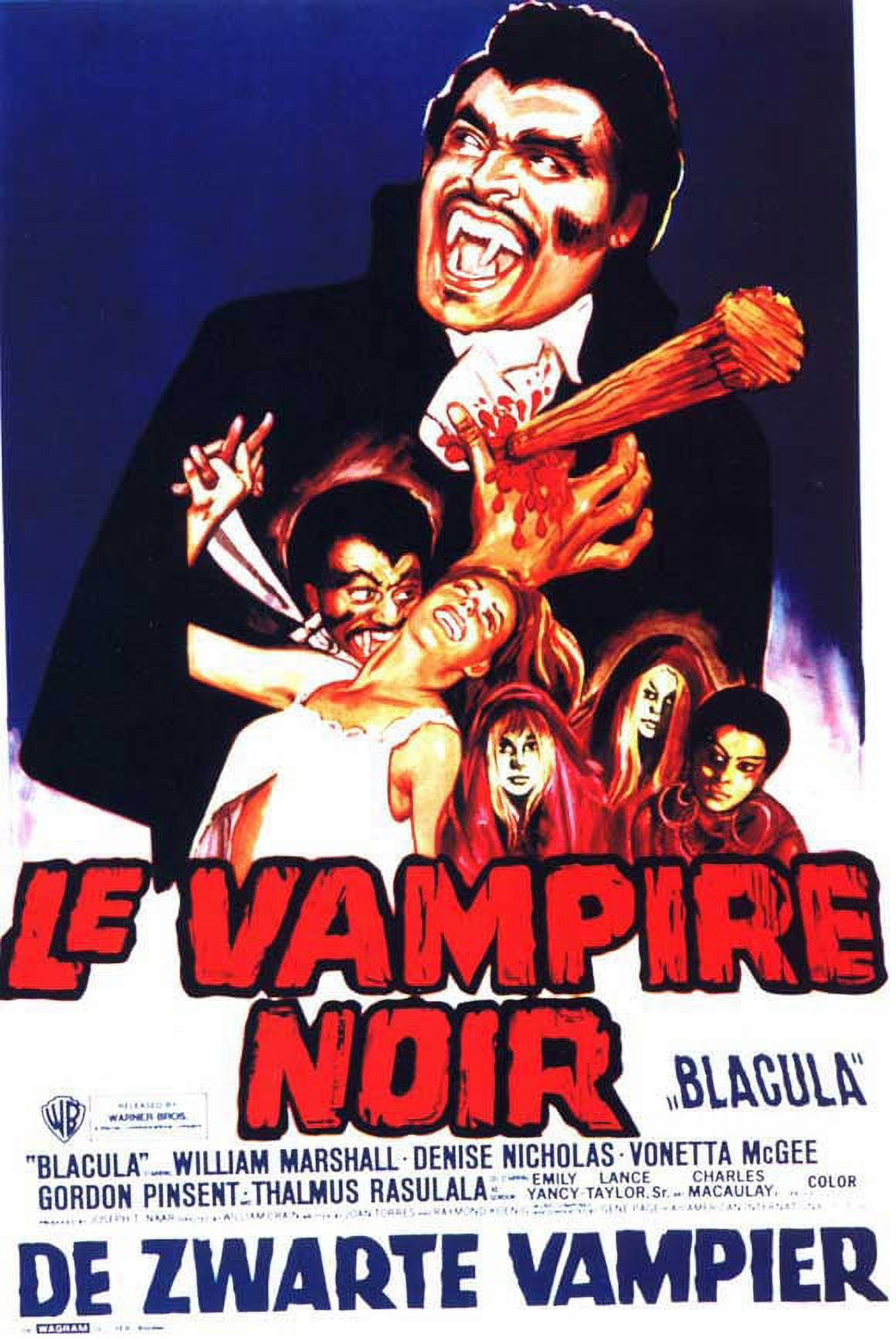 Blacula Movie Poster Print (11 x 17) - Item # MOVIJ9271 - Walmart.com