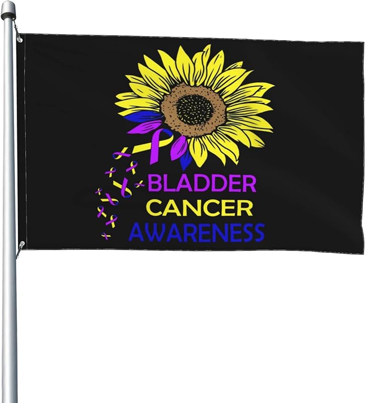 Bladder Cancer Awareness Flags 4x6 Ft Banner Patio Lawn & Garden ...