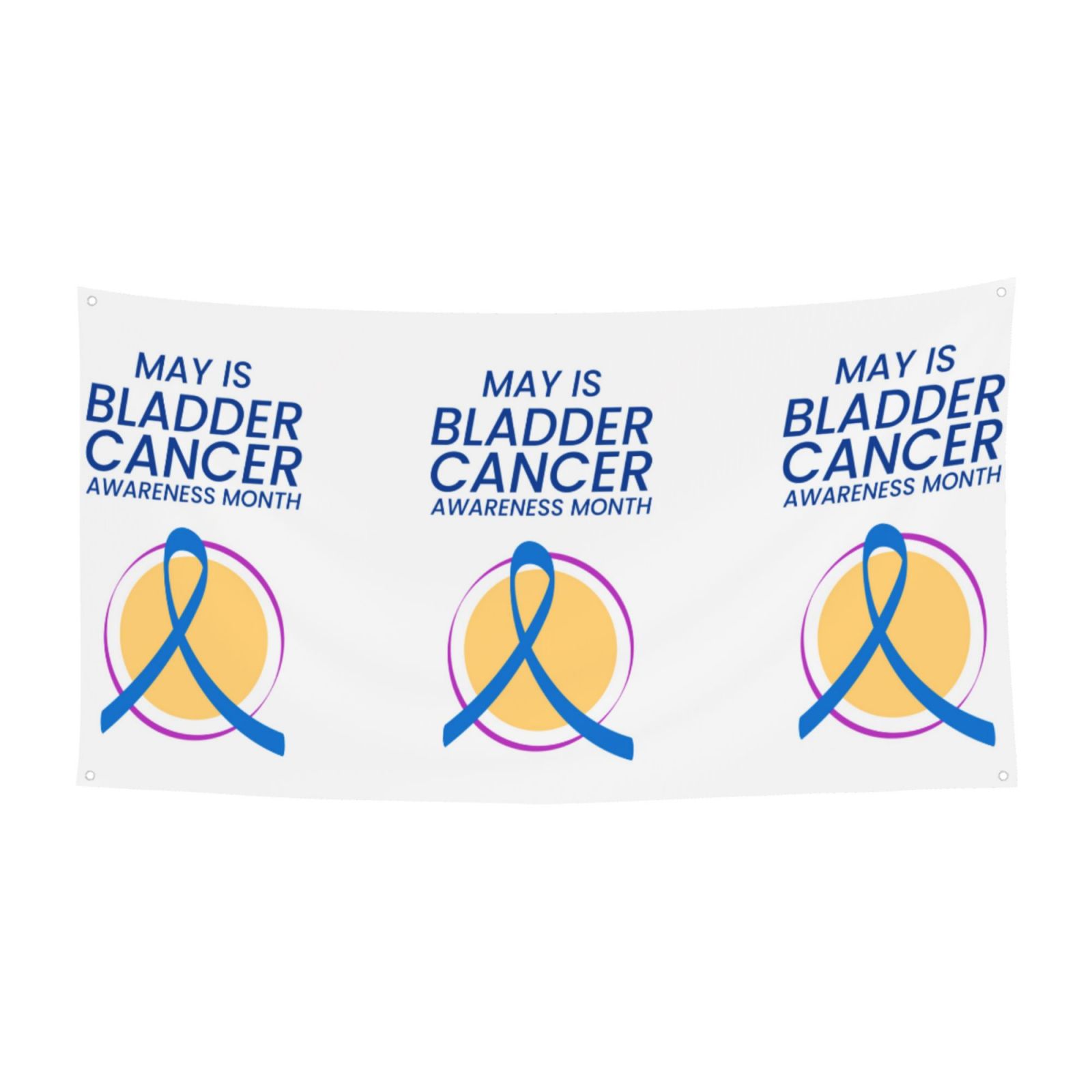 Bladder Cancer Awareness Month Banner Backdrop Large Banner Decorations ...