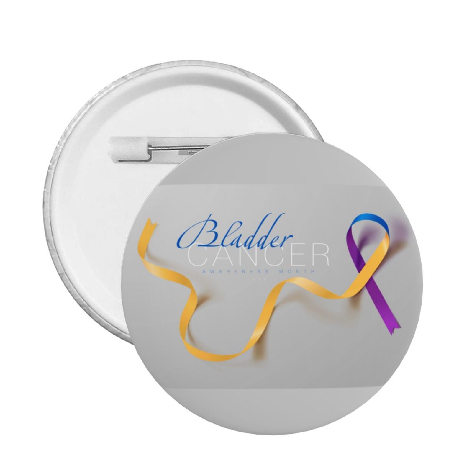 Bladder Cancer Awareness Month Circular Button Fashion Badge Decoration ...