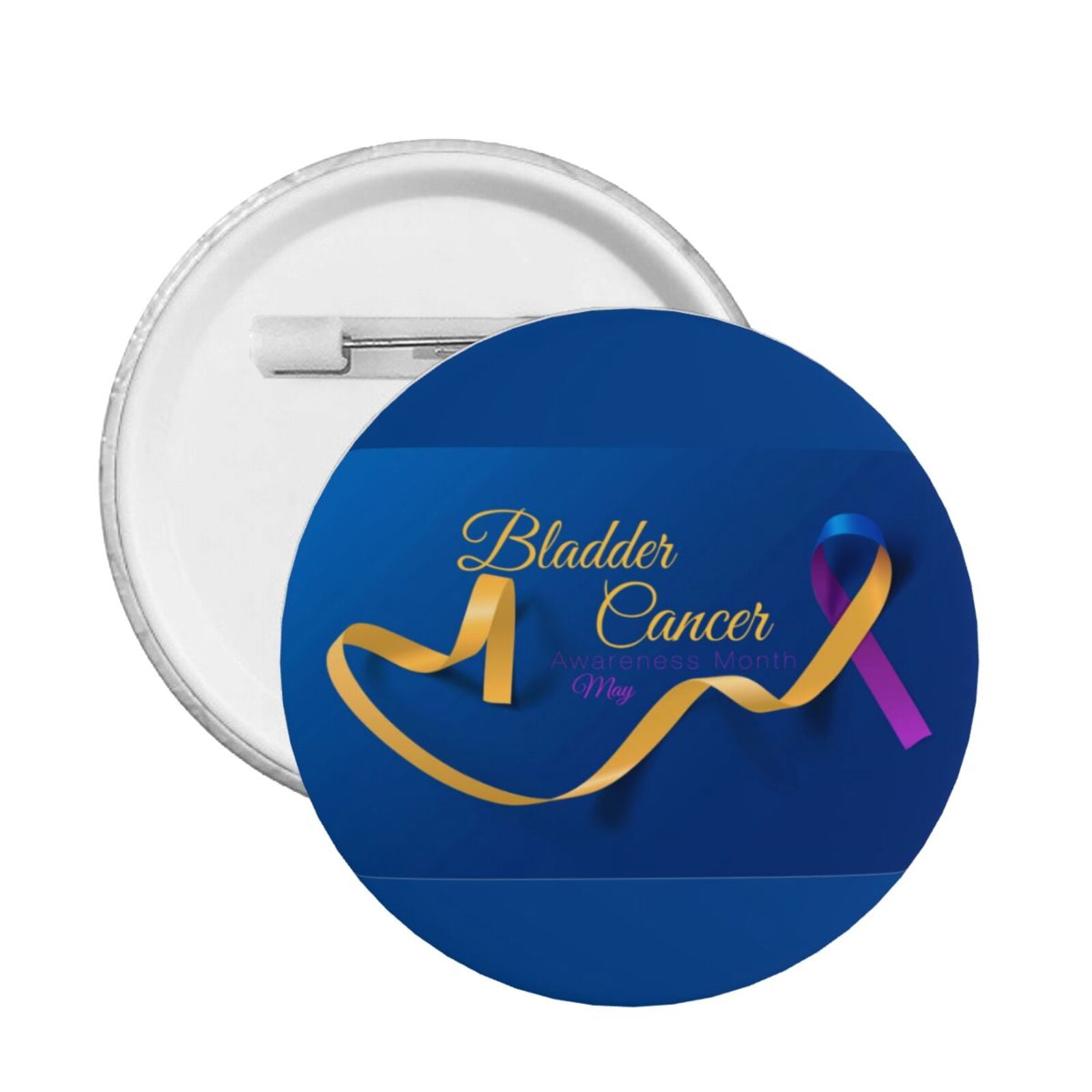 Bladder Cancer Awareness Month Circular Button Fashion Badge Decoration ...