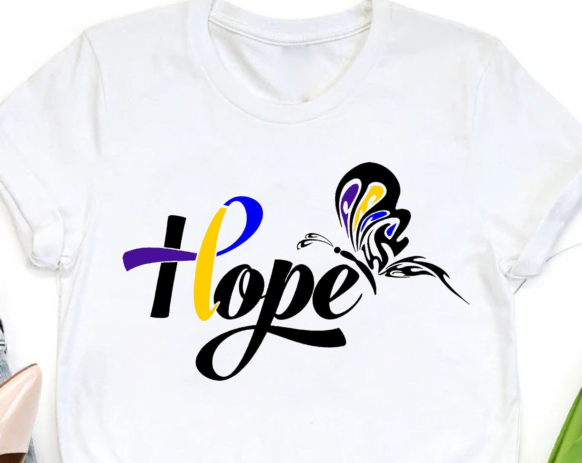 Bladder Cancer Awareness Tshirt Cancer Survivor Hope Shirt Bladder ...