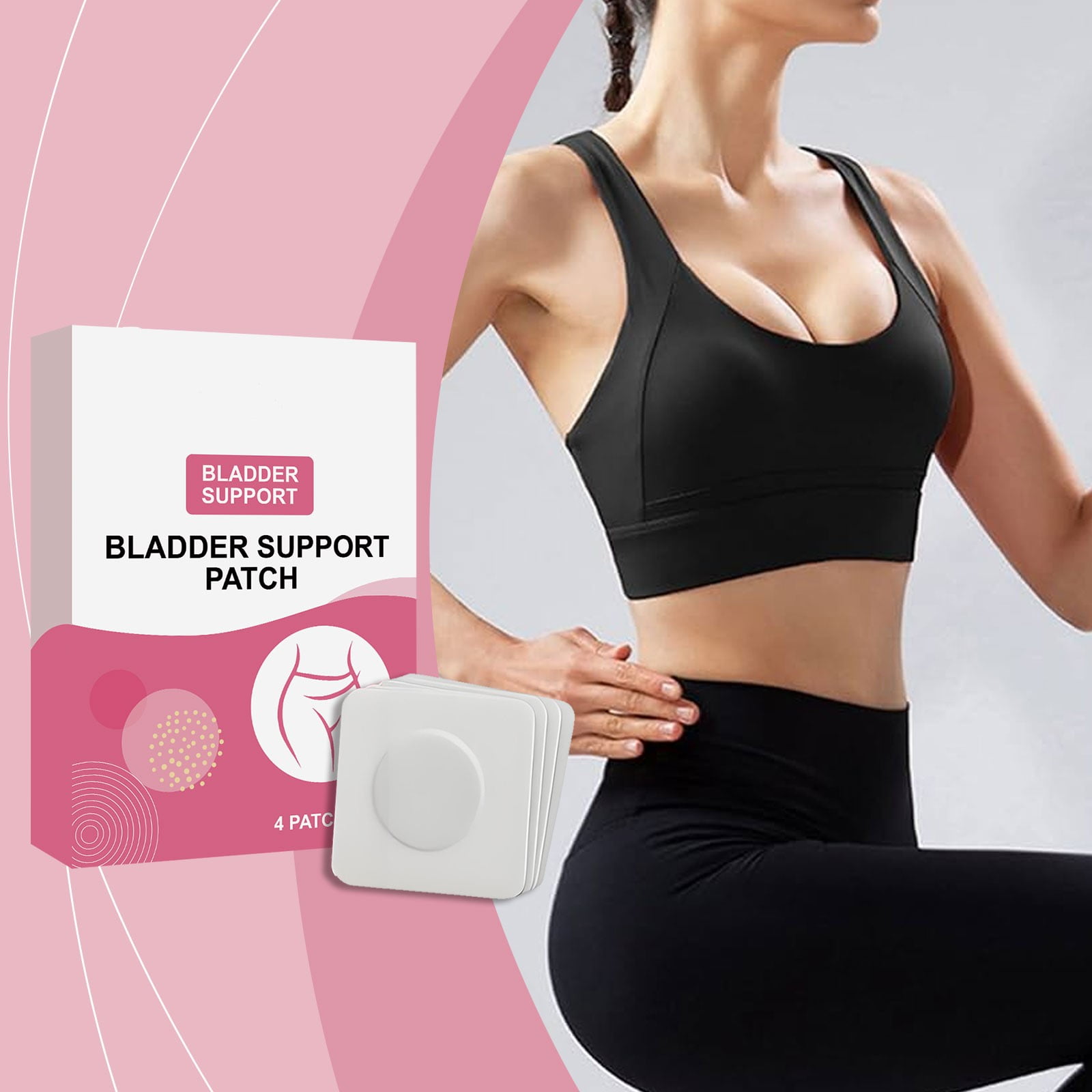 Bladder Support Patch, 2025 New Upgrade Bladder Health Patch (4Patches) - Walmart.com