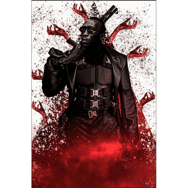 Blade 2025 Poster 24x36 New Marvel Reboot Action Fantasy Art Print ...