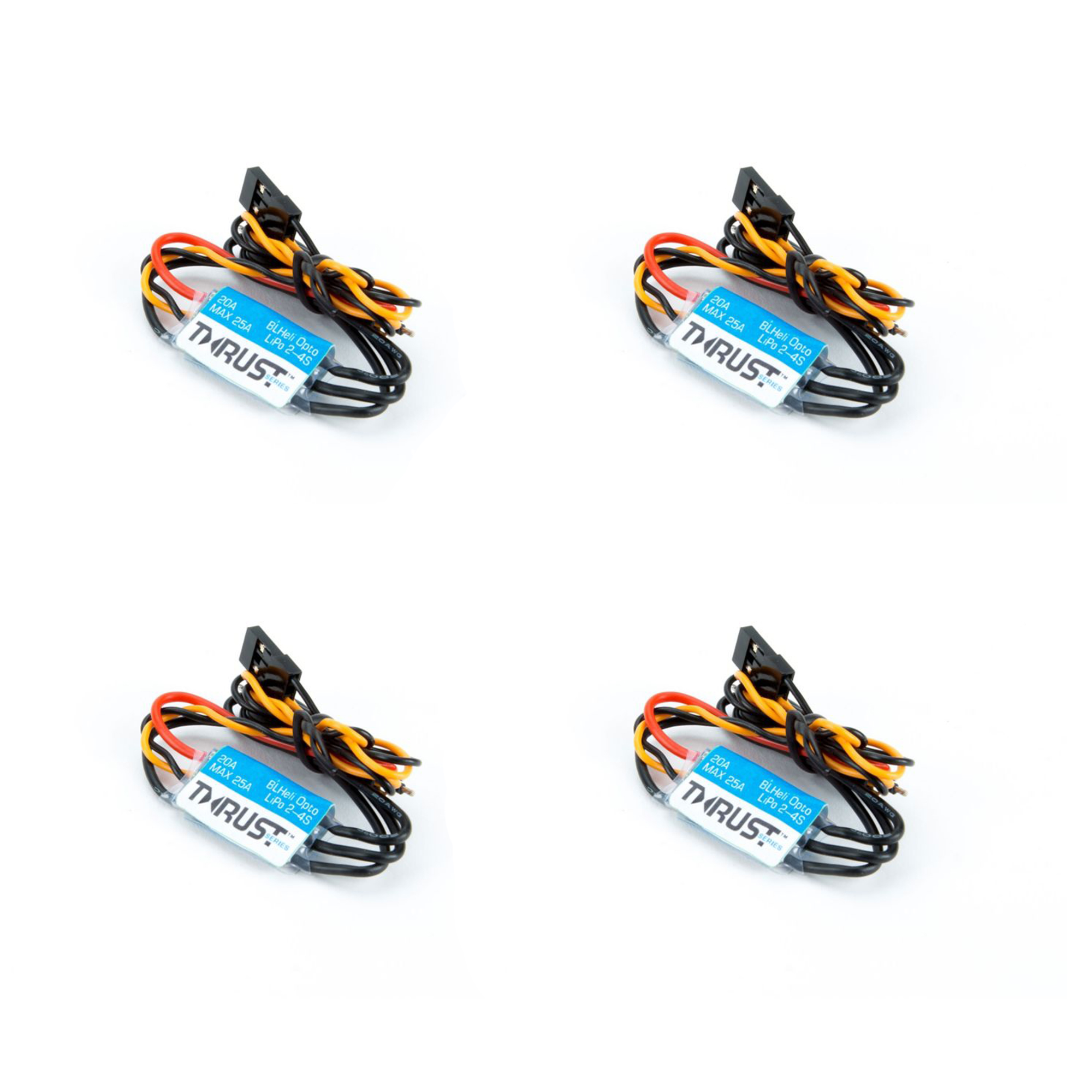 Blade BLHA1006 20A ESC BLHeli Opto Quad Pack - Walmart.com