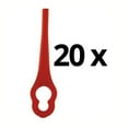 Blade Cutter Replace For Cordless Grass Garden Crop Strimmer 20pc
