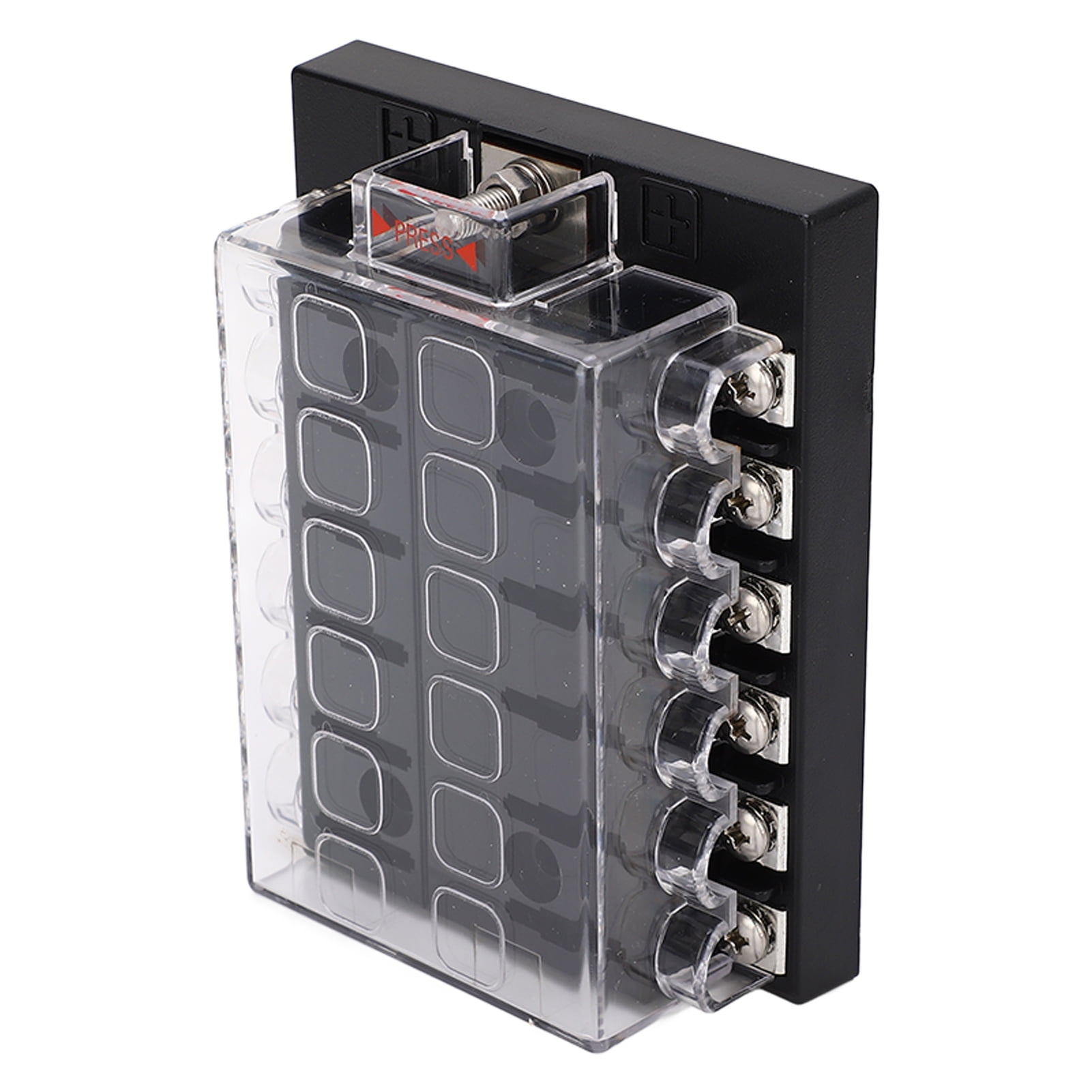 Blade Fuse Box ATC ATO Waterproof Block Panel Board with Negative Bus ...