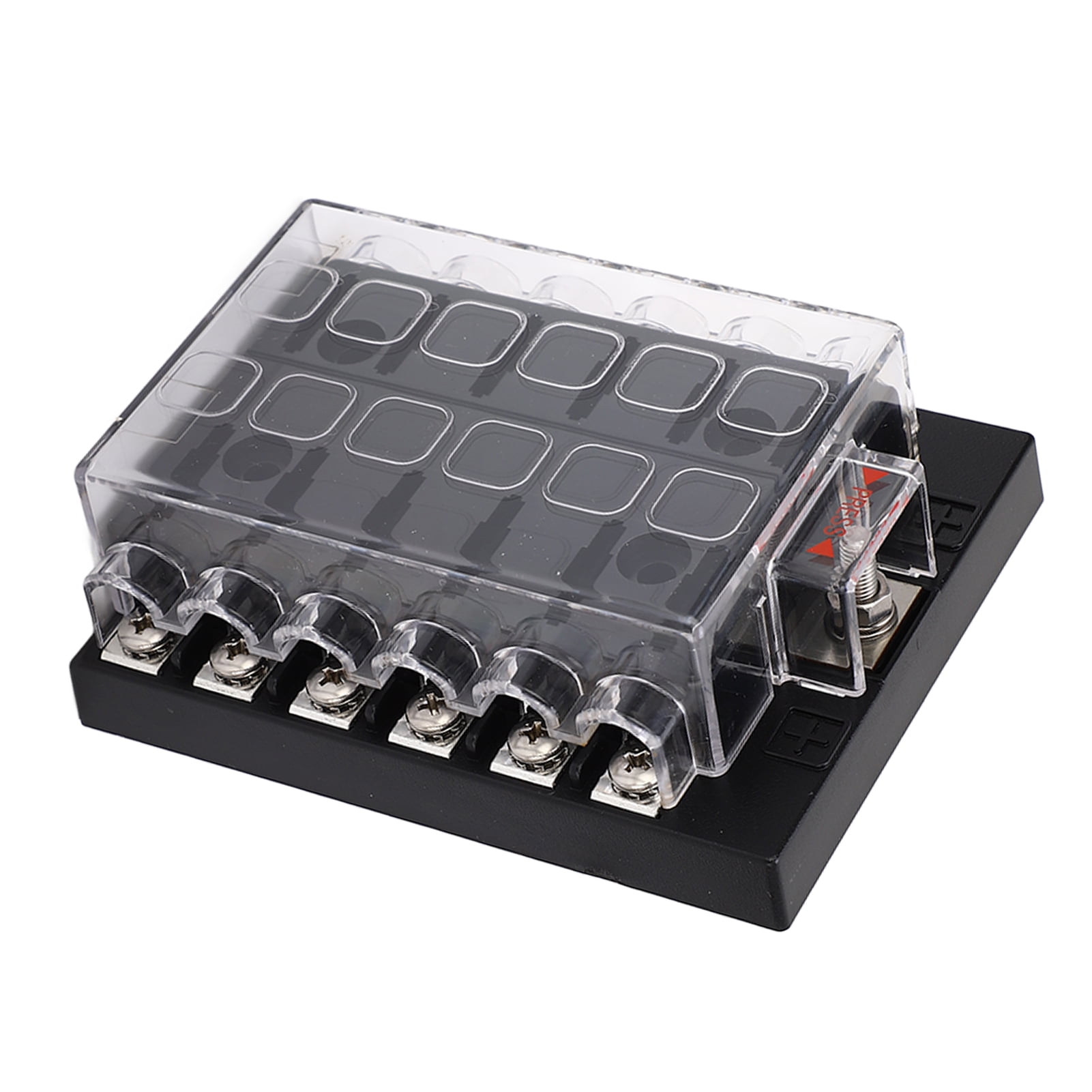 Blade Fuse Box ATC ATO Waterproof Block Panel Board with Negative Bus ...