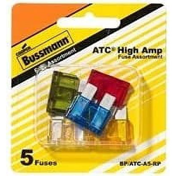 Bussmann Blade Fuse Kit ATC Automotive - 5 Pack - Walmart.com