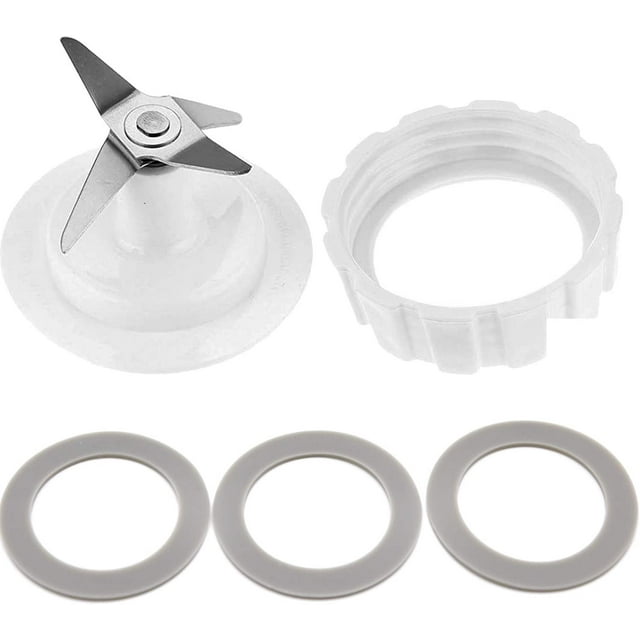 Hamilton Beach Blender Parts: Blade Gasket, Bottom Cap, 3 O Ring ...