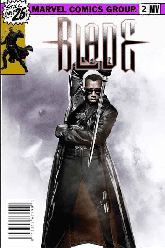 Blade II (2002) 24x36 Poster Wesley Snipes Vampire Action Thriller ...