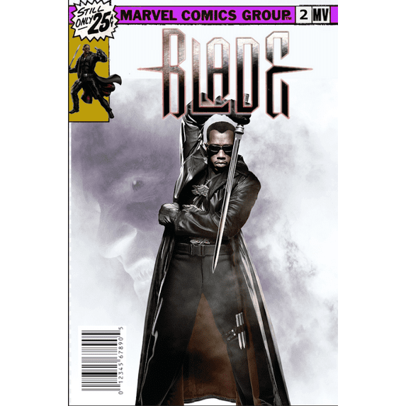 Blade II (2002) 24x36 Poster Wesley Snipes Vampire Action Thriller ...