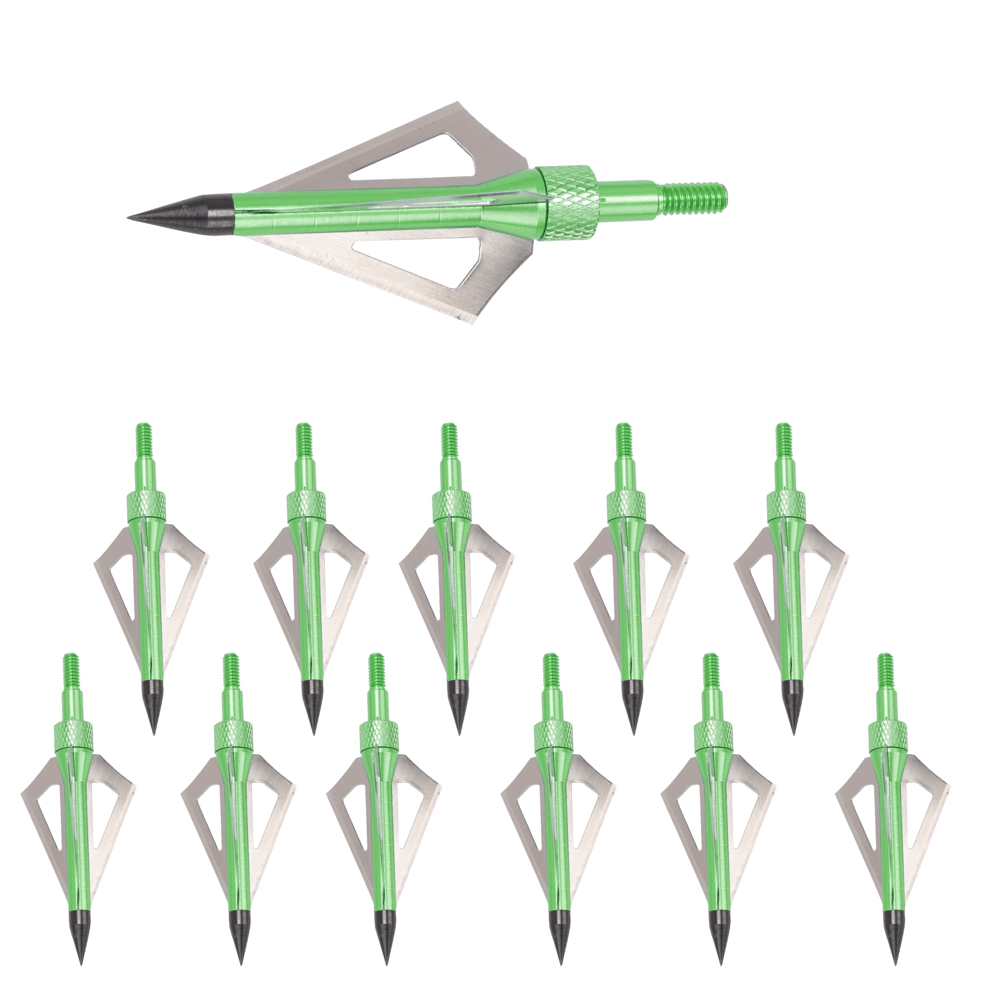 Blade Metal Broadheads Arrowheads for Archery Hunting Arrows Crossbow ...