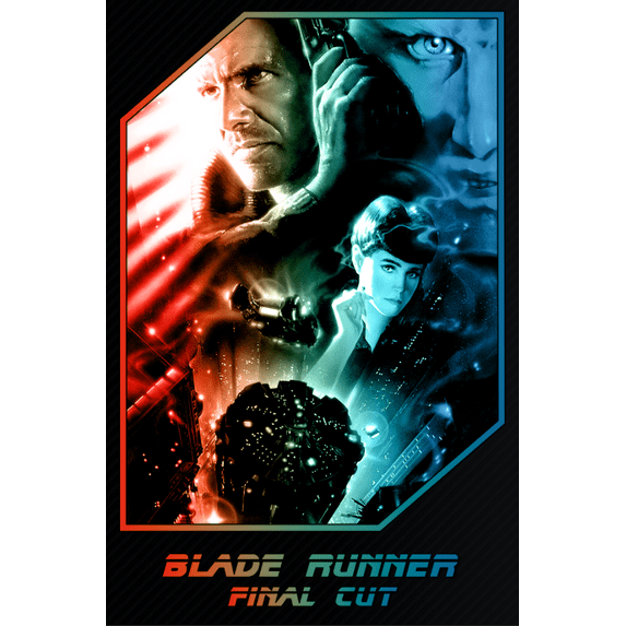 Blade Runner (1982) 24x36 Poster Harrison Ford Sci-Fi Neo-Noir Classic ...