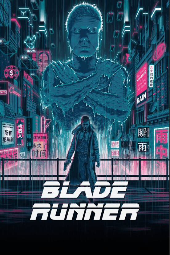 Blade Runner (1982) 24x36 Poster - Iconic Sci-Fi, Ridley Scott ...