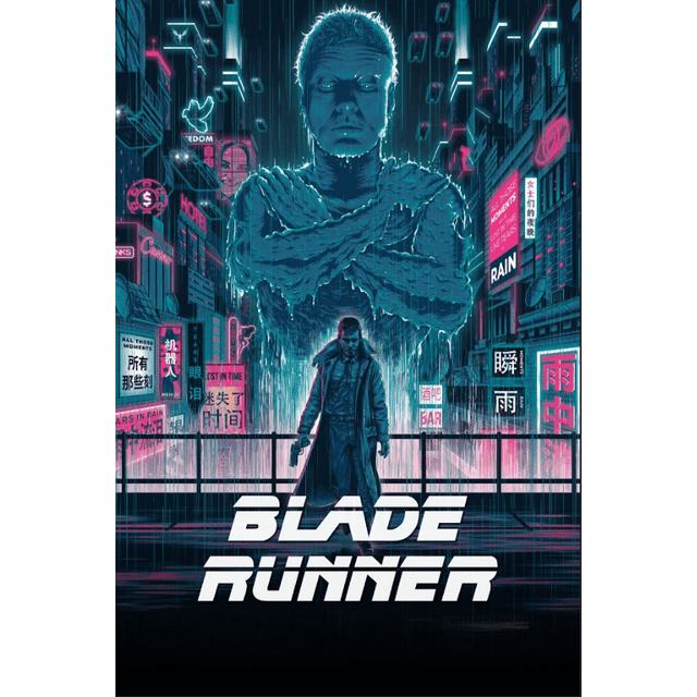 Blade Runner (1982) 24x36 Poster - Iconic Sci-Fi, Ridley Scott ...