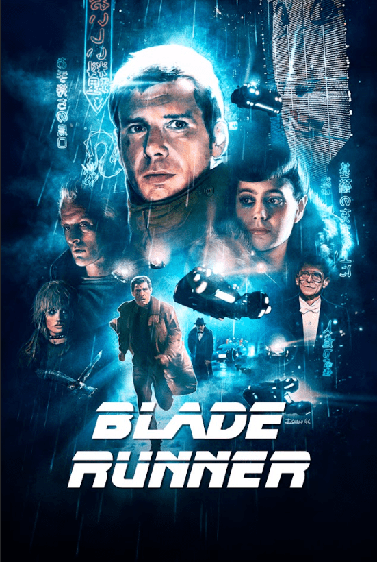 Blade Runner (1982) 24x36 Poster - Ridley Scott, Harrison Ford Man Cave ...