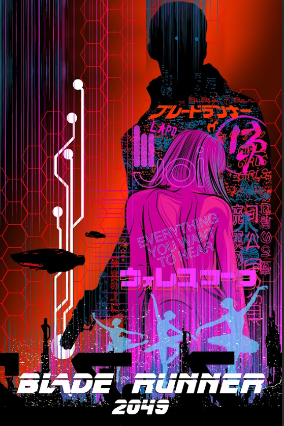 Blade Runner 2049 (2017) 24x36 Poster Ryan Gosling Sci-Fi Action Sequel ...