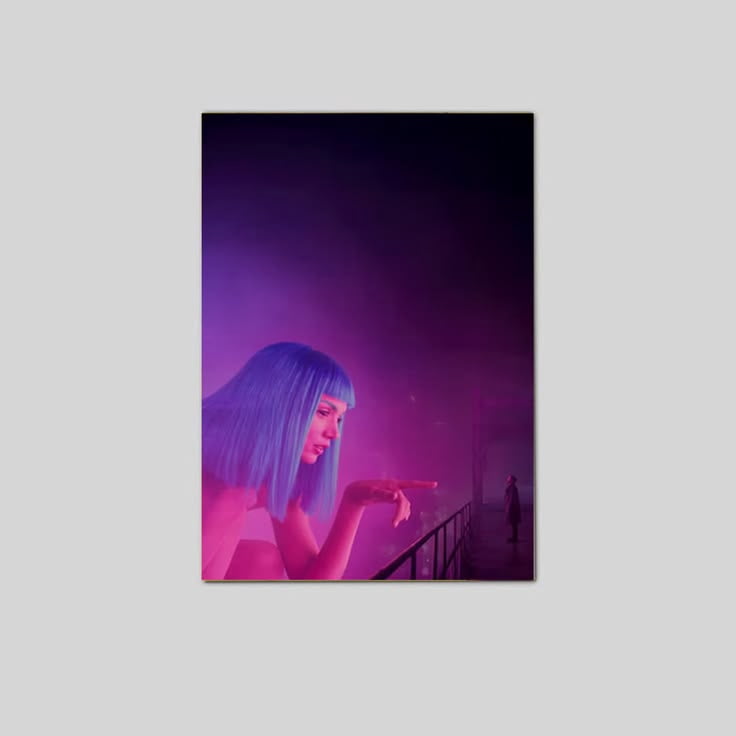 Blade Runner 2049 Minimalist Movie Poster Print | Denis Villeneuve Sci ...