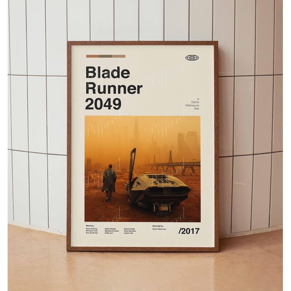 Blade Runner 2049 Vintage Movie Denis Villeneuve Ana De Armas American ...