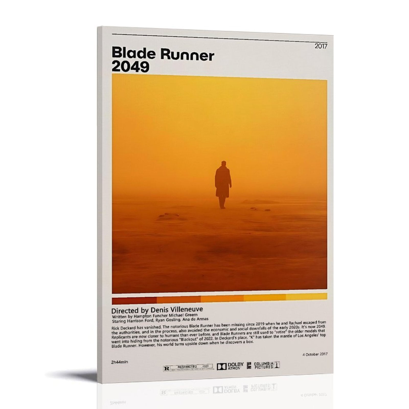 Blade Runner Blade Runner 2049 Painting Vintage Poster Picture Print ...