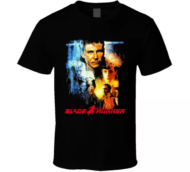 Blade Runner Movie Black T Shirt ,Black Color,Size M - Walmart.com