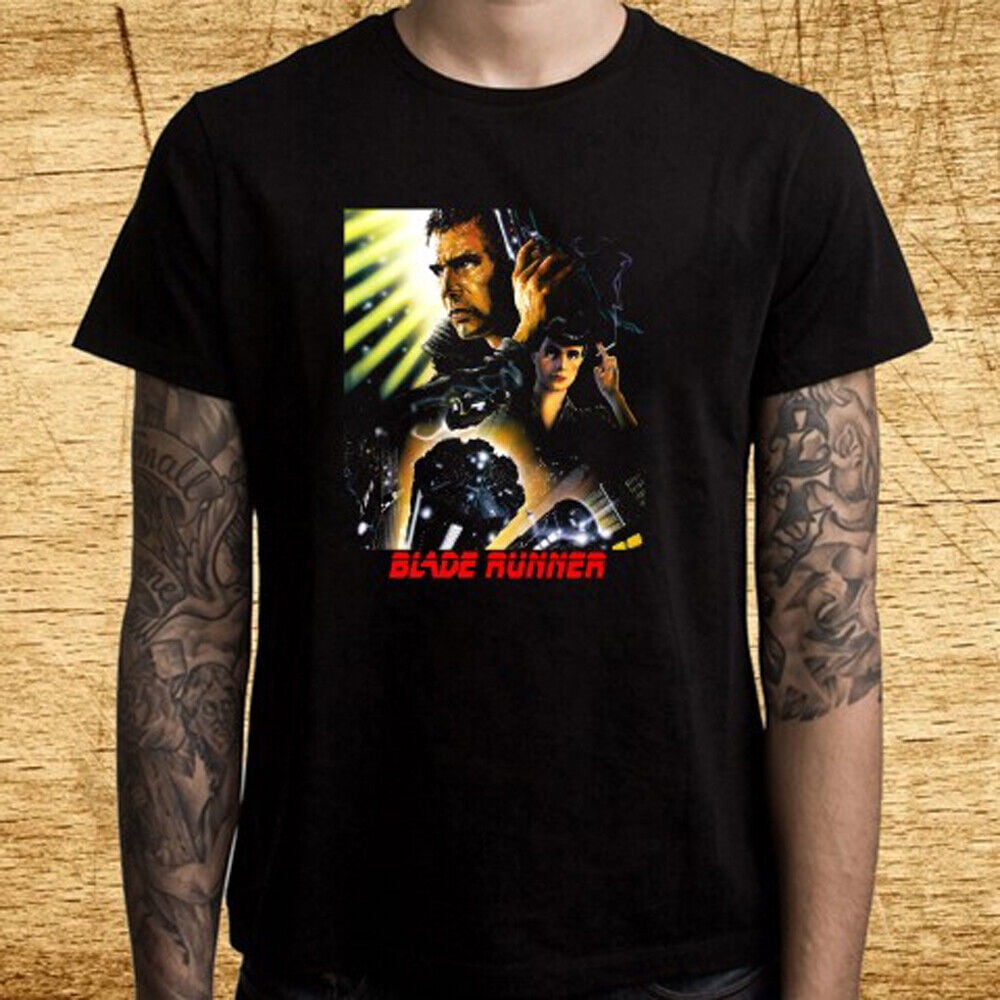 Blade Runner Movie Men's Black T-Shirt Size S-5XL - Walmart.com