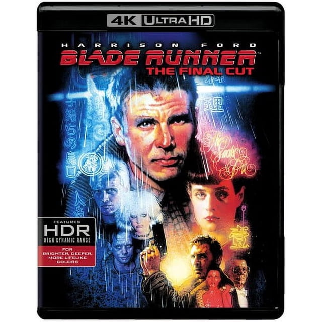 Blade Runner: The Final Cut Blu-Ray Movie (4K Ultra HD + Blu-ray ...