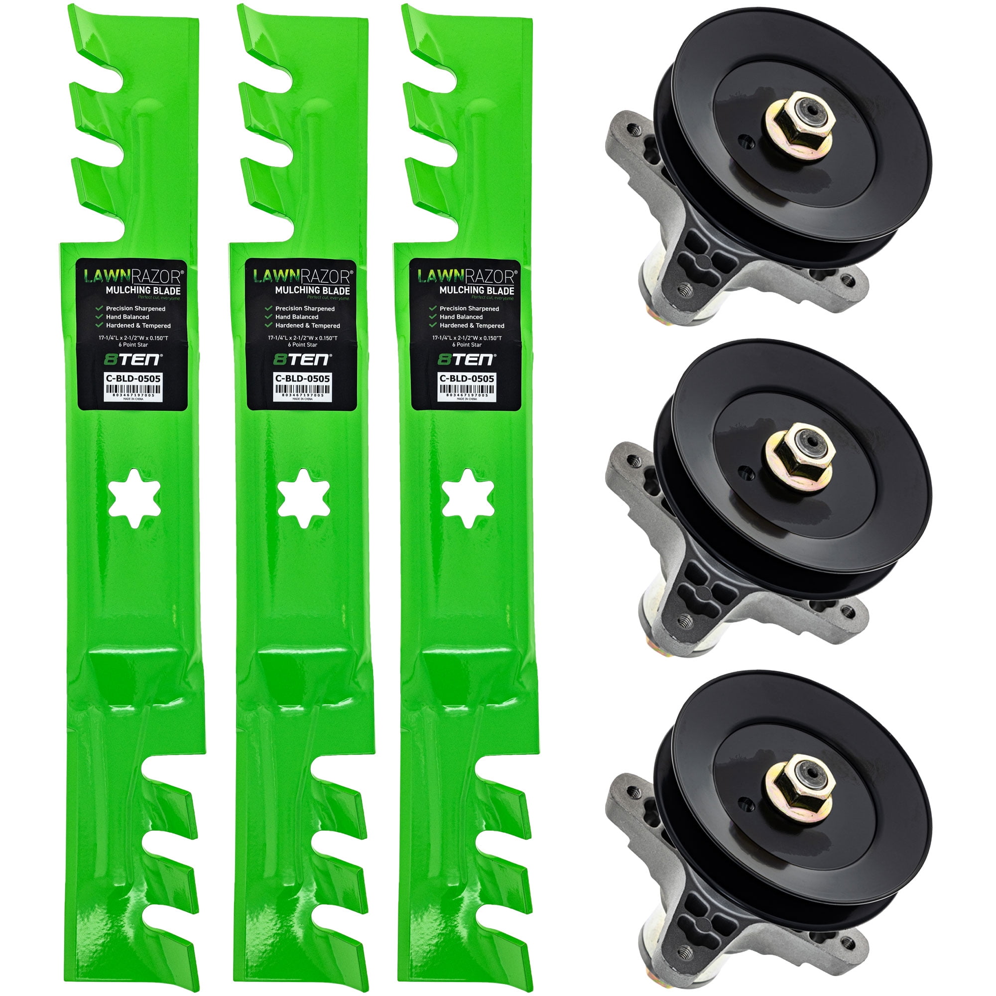 Blade Spindle Kit for Cub Cadet 50 inch Deck 942-01050-X 918-07384 ...