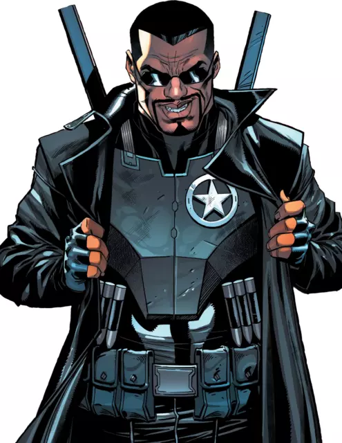 Blade Sticker Marvel Comics Phone Decal Water Bottle Stickers Car ...