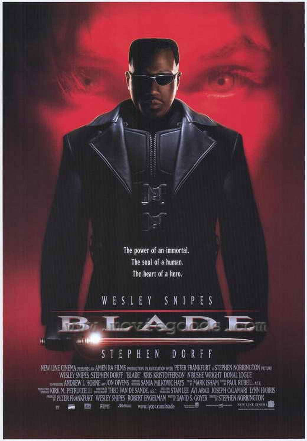 Blade - movie POSTER (Style A) (27" x 40") (1998) - Walmart.com