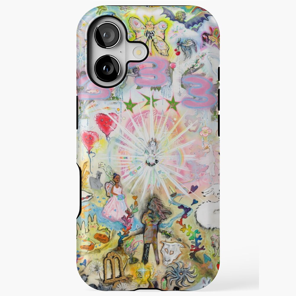 Bladee 333 Music Album Fan Art Phone Cover for iPhone 11 12 13 14 15 16 ...