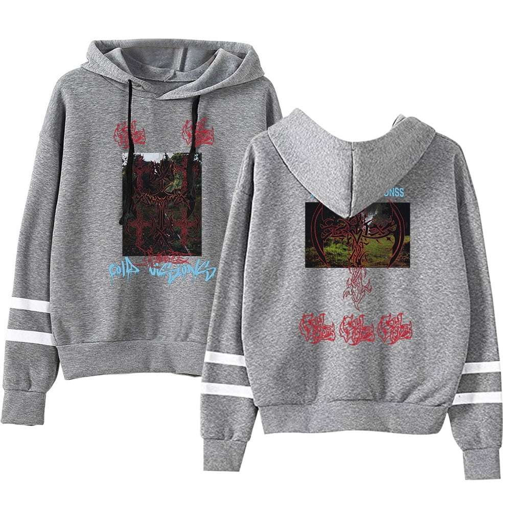 Bladee COLD VISIONS Men/Women Hooded Sweet Streetwear Hooded Long ...