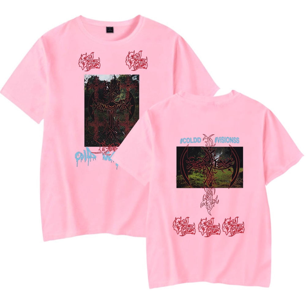 Bladee COLD VISIONS T-shirts Women Men Clothes Trend Casual Short ...
